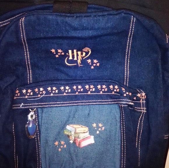 Warner Bros. | Other | Harry Potter New Blue Denim Backpack | Poshmark